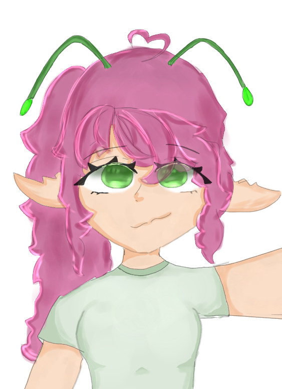 Alien gal - ibisPaint