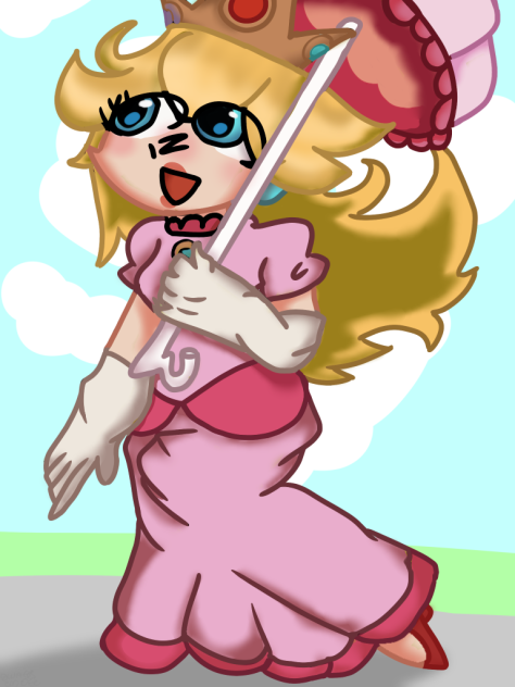 P. Peach fanart! - ibisPaint