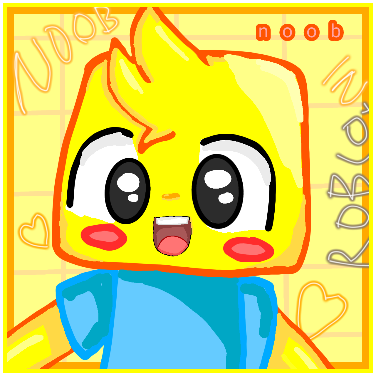 roblox noob - ibisPaint