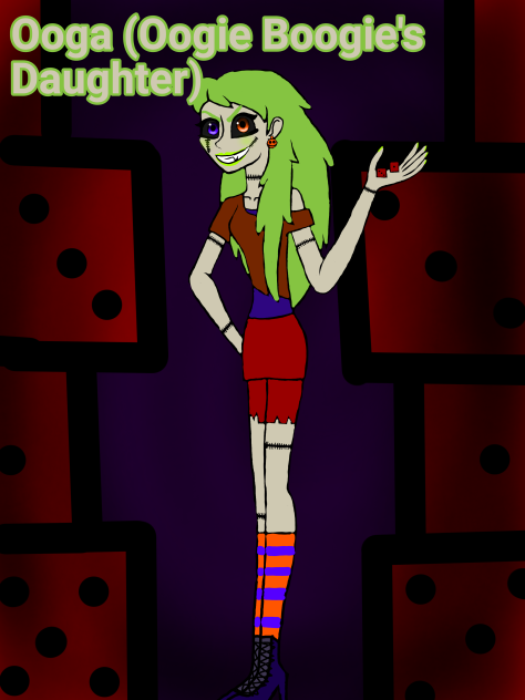 Ooga (Oogie Boogie's daughter) - ibisPaint