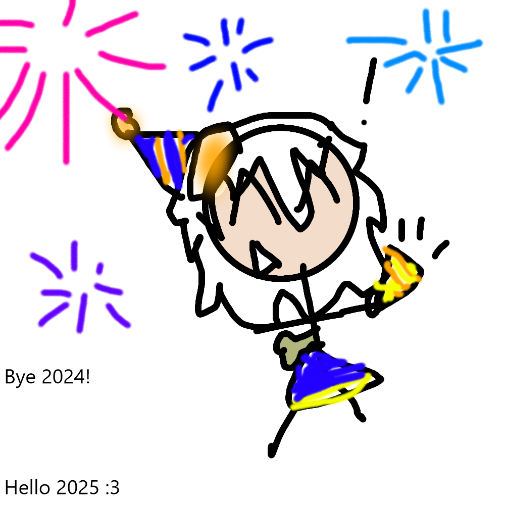 Bye 2024 - ibisPaint