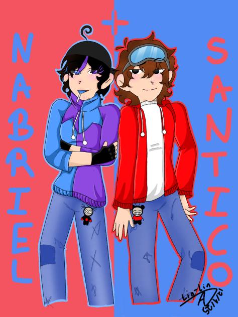 Nabriel y Santico - ibisPaint