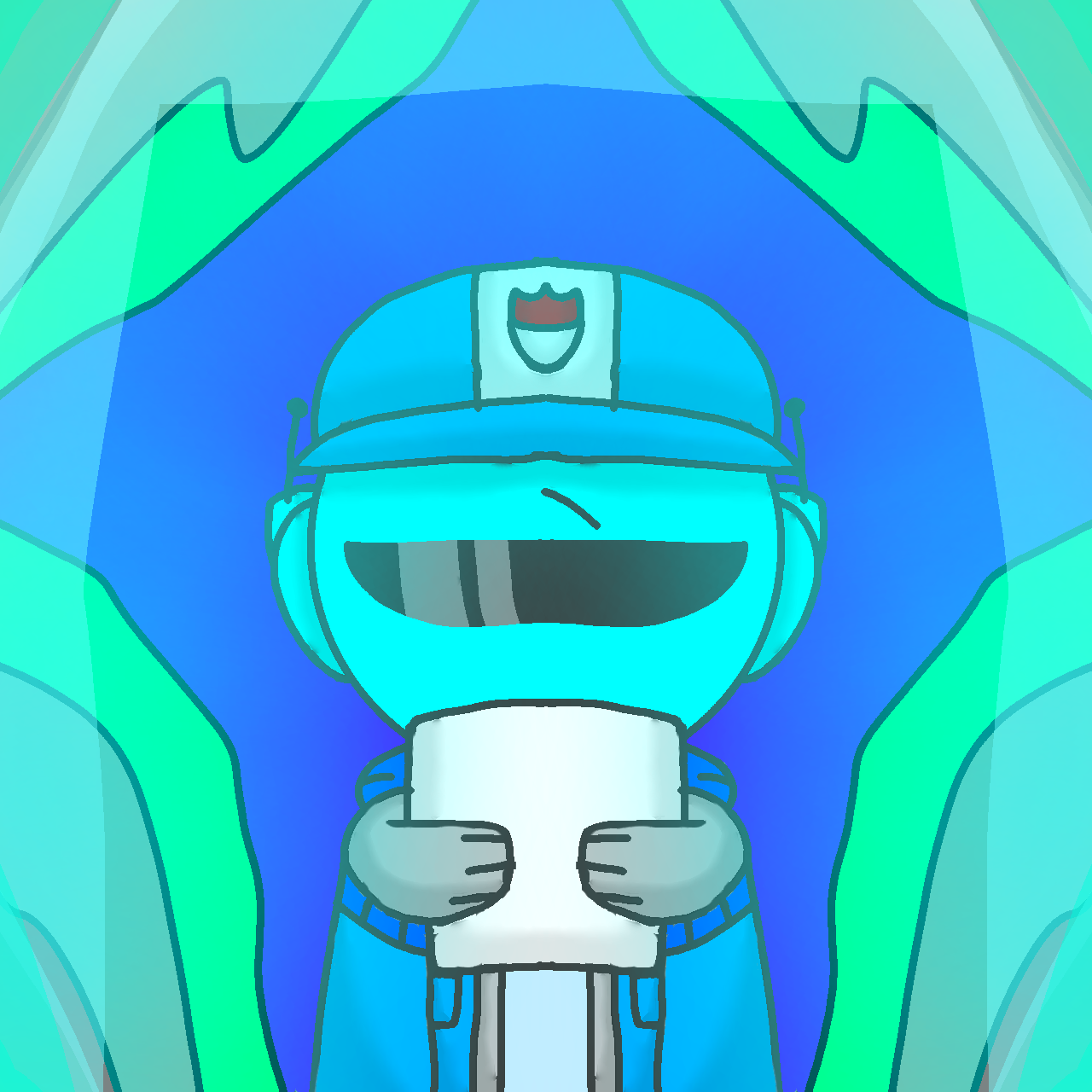 Cyan Super sus - ibisPaint