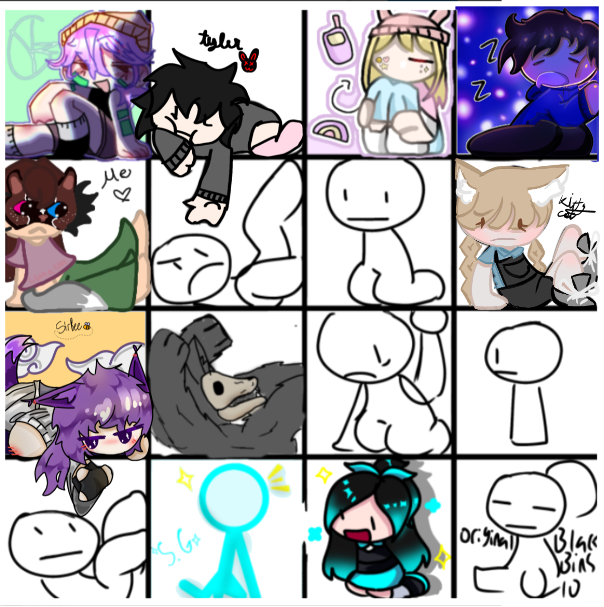 isolation colab - ibisPaint