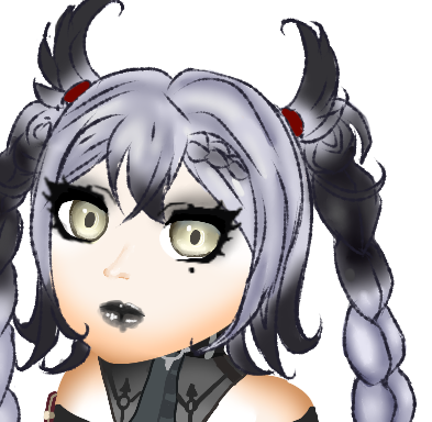 A goth girl - ibisPaint