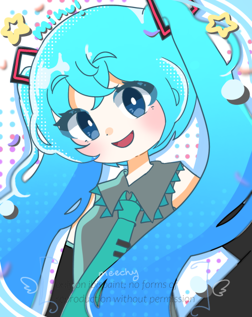 Miku!! (again ) - ibisPaint