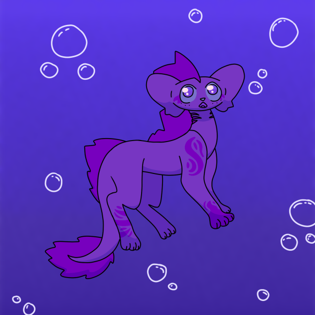 Sea creature thing - ibisPaint