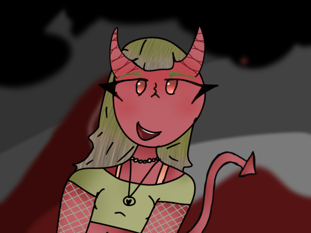 Demon thing I think - ibisPaint