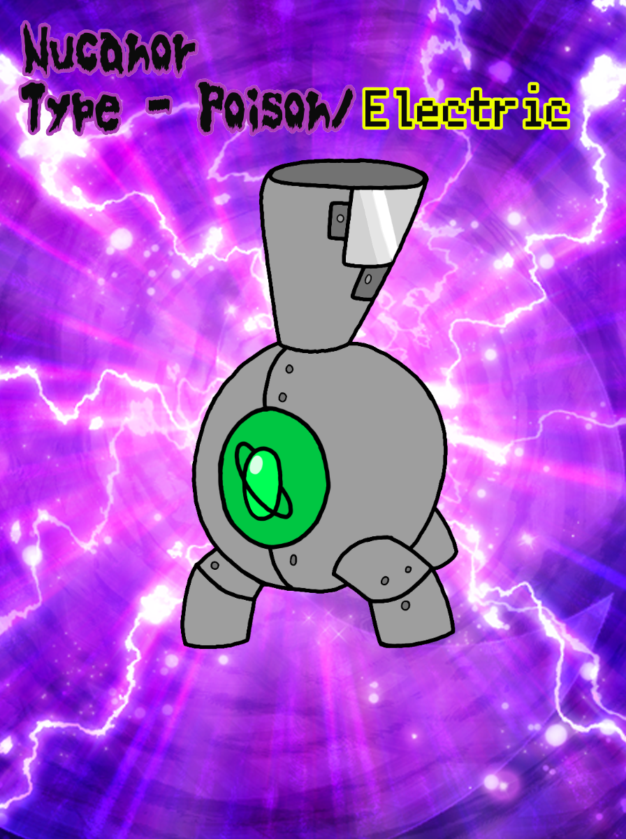 Fakemon Nucanor (Book 19 - No. 41) - ibisPaint