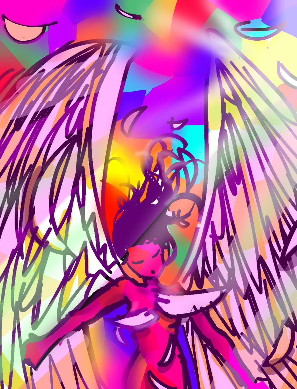 messy oc art 👁👅👁 - ibisPaint