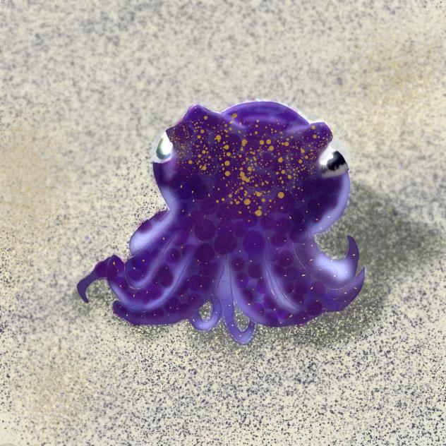 Bobtail squid🐙 - ibisPaint