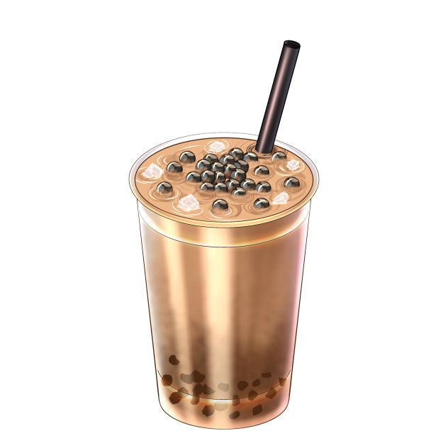 Bubbles Tea - ibisPaint