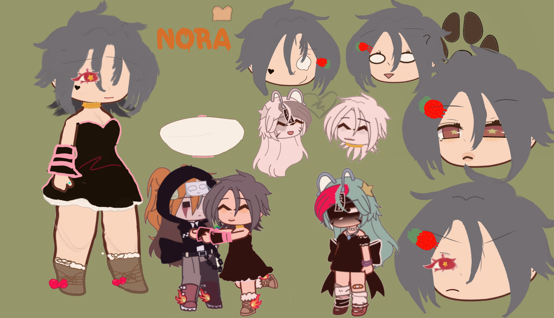 meet Nora (took me 5 hours) - ibisPaint