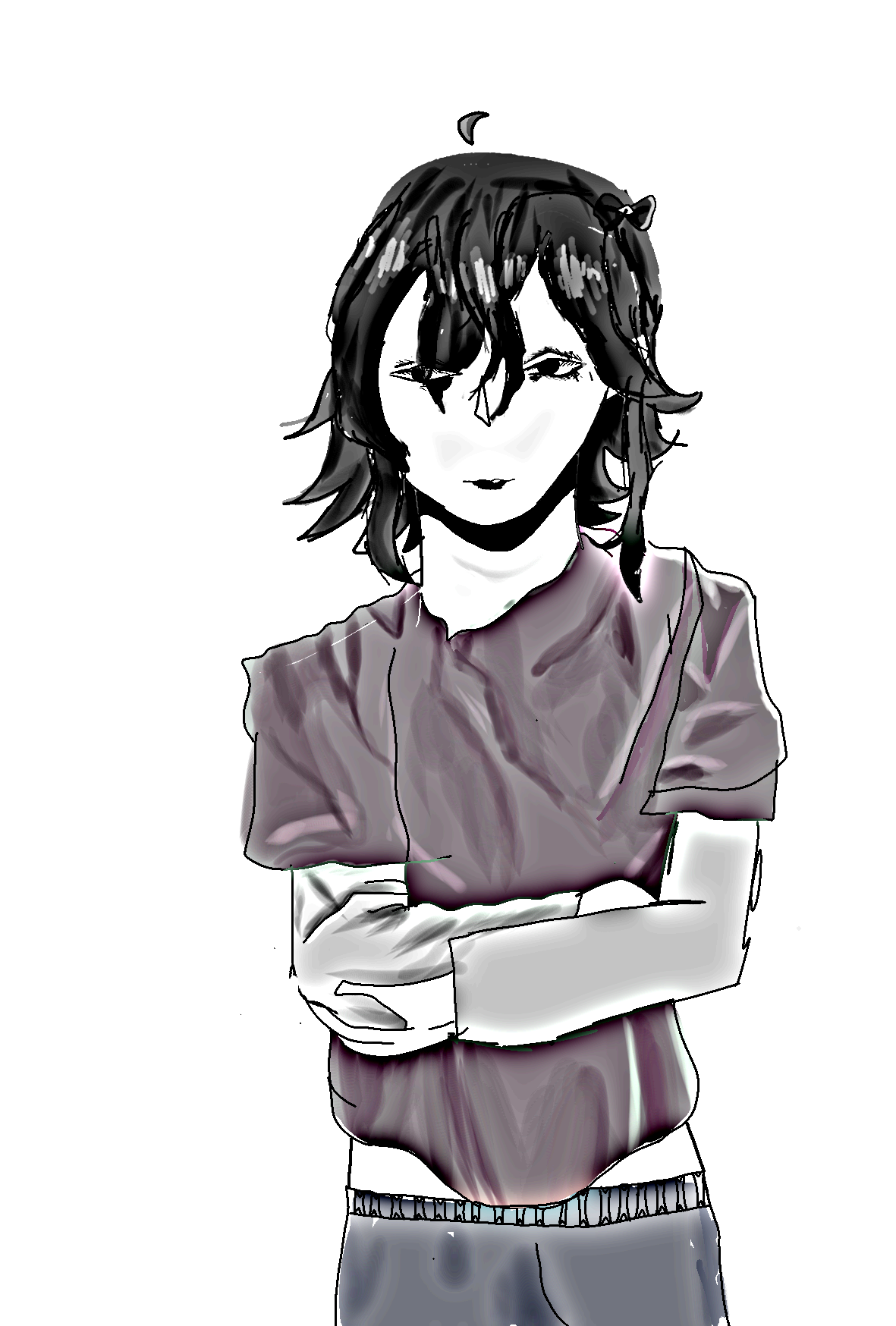 Tried to redrawn an old character. - ibisPaint