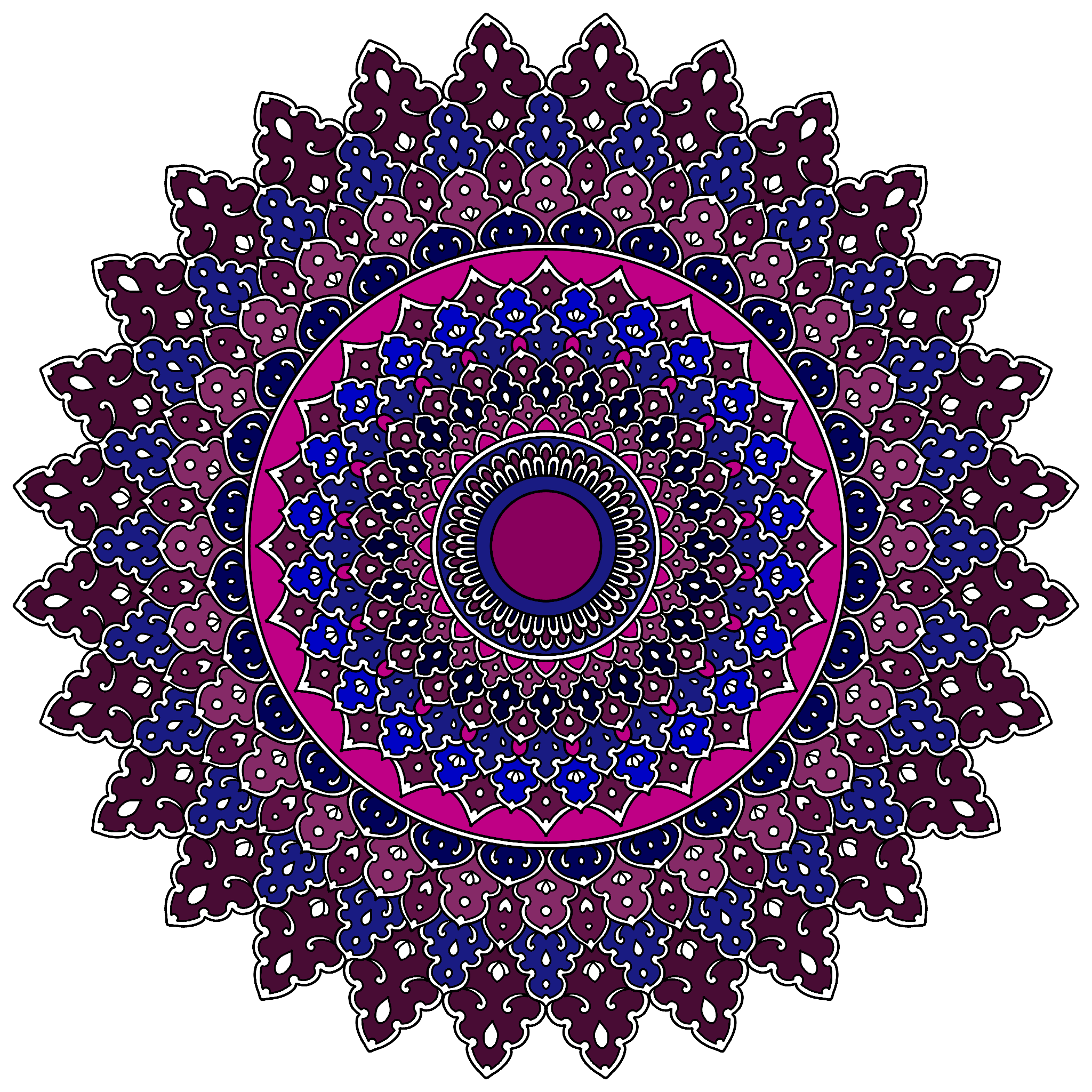 Ornate Mandala 1 - ibisPaint
