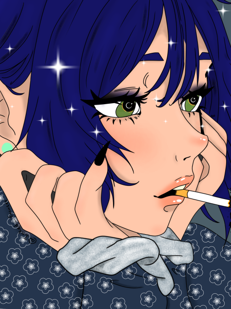 Airashi Up Close - ibisPaint