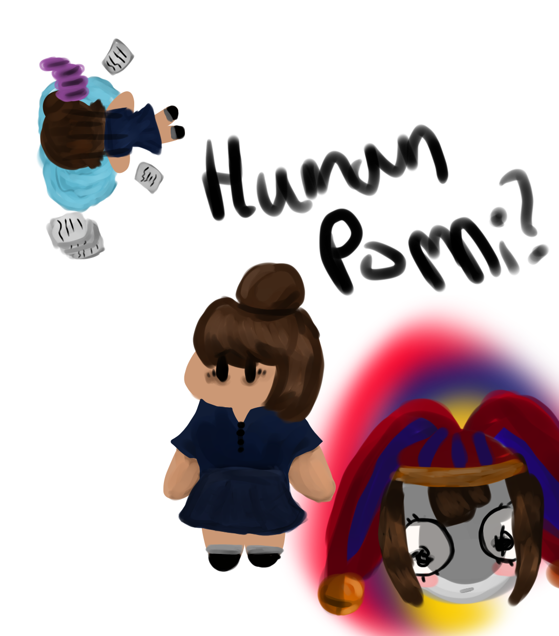 Human pomni - ibisPaint