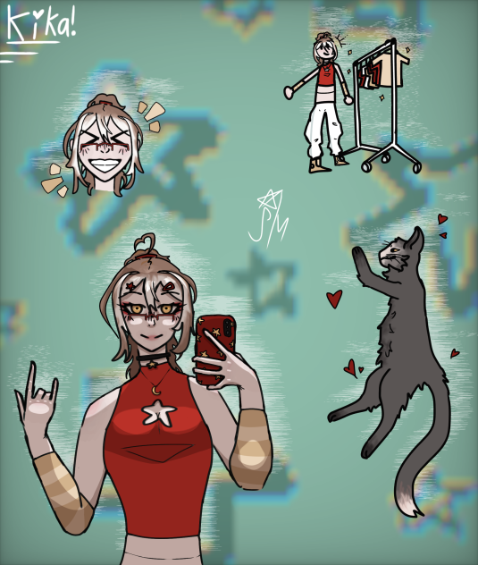 Yipeee!! Kika!!!! - ibisPaint