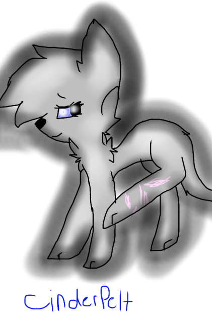 I drew cinder pelt - ibisPaint