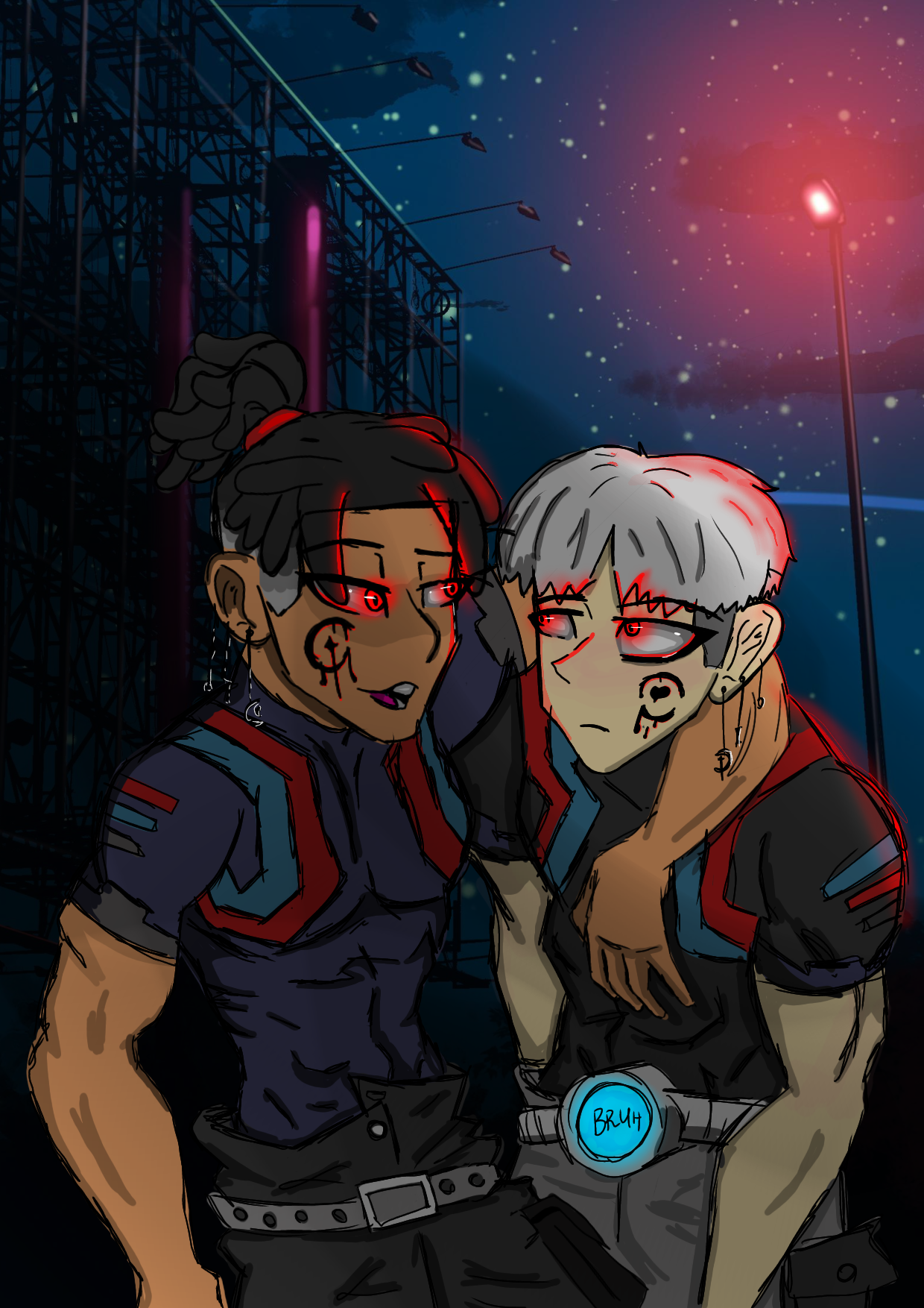 mist and kyle - ibisPaint