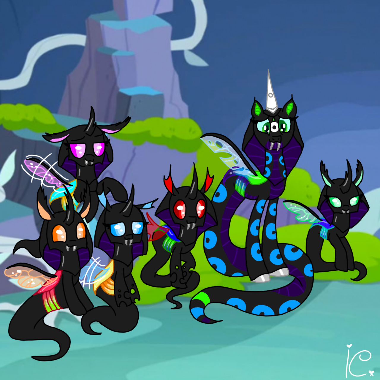 Família Changeling, Tina - ibisPaint