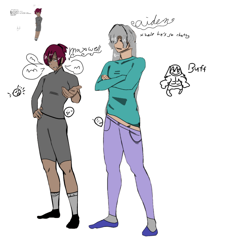 base with maxwell and aiden - ibisPaint