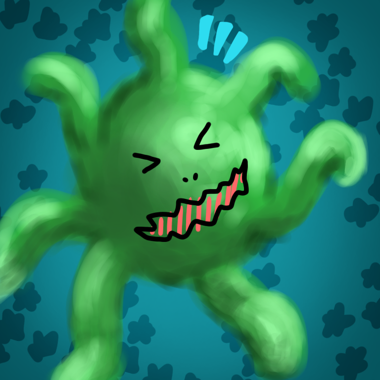 Happy virus - ibisPaint