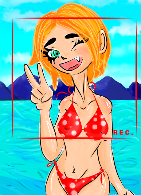 Summer day fun - ibisPaint