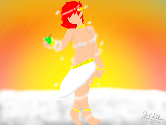 Sun Shower - ibisPaint