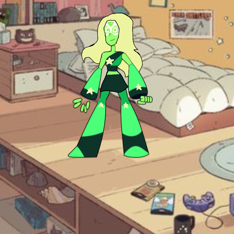Peridot joins Crystal gems - ibisPaint