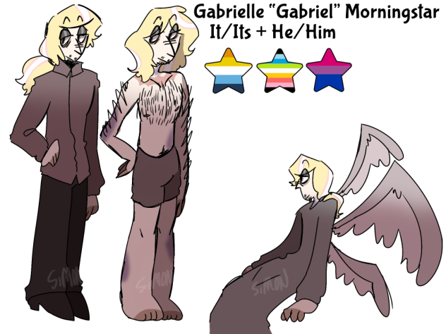 Gabriel Ref Sheet (UPDATED) - ibisPaint