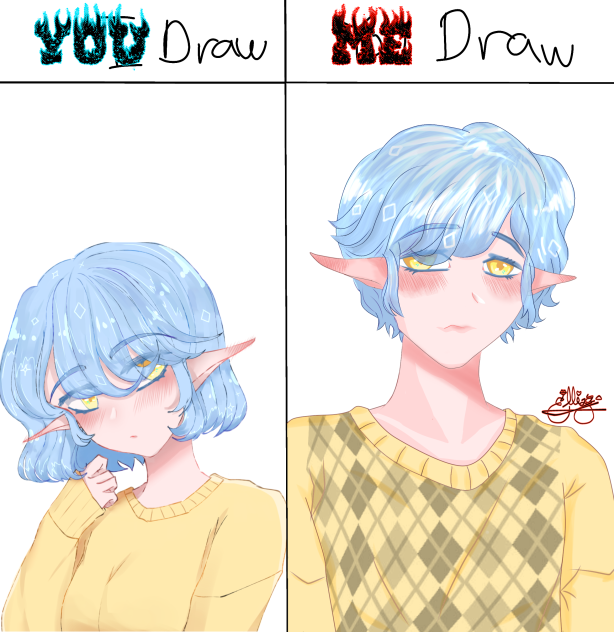 Collaboration with Alexah Tandoy - ibisPaint