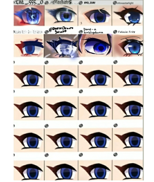 Gacha eye collab - ibisPaint