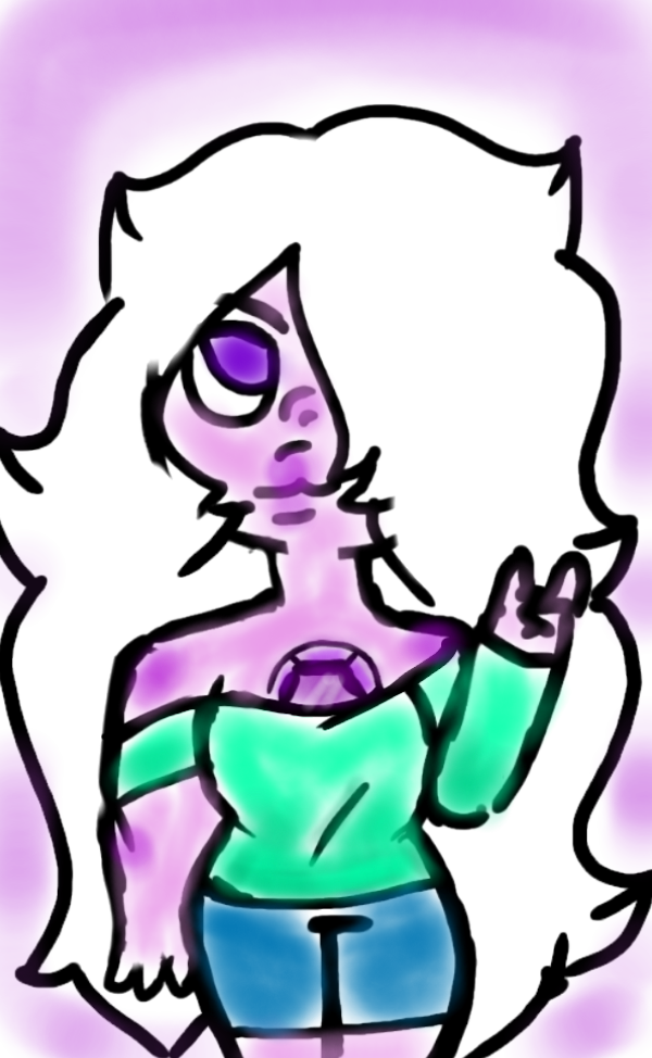 Amathyst rocks - ibisPaint