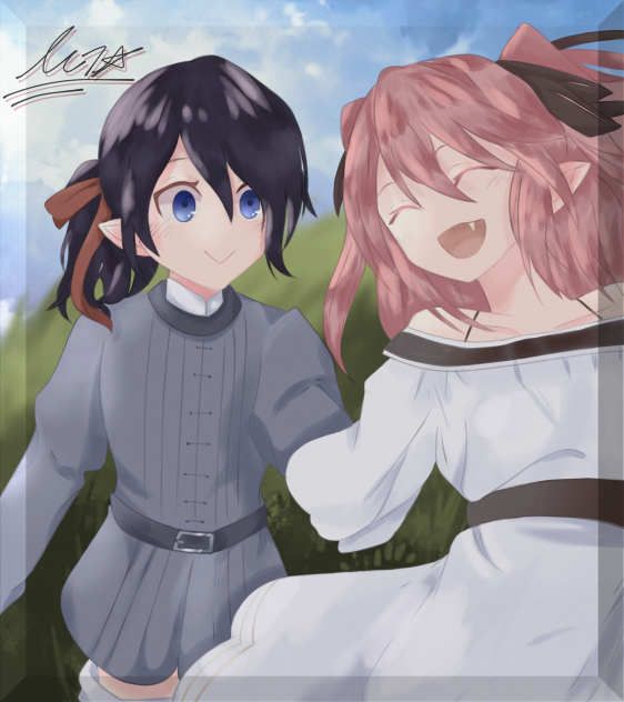 Krul and Ashera - ibisPaint