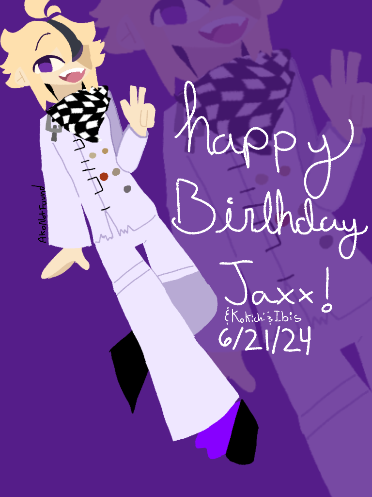 Happy Birthday Jaxx - ibisPaint