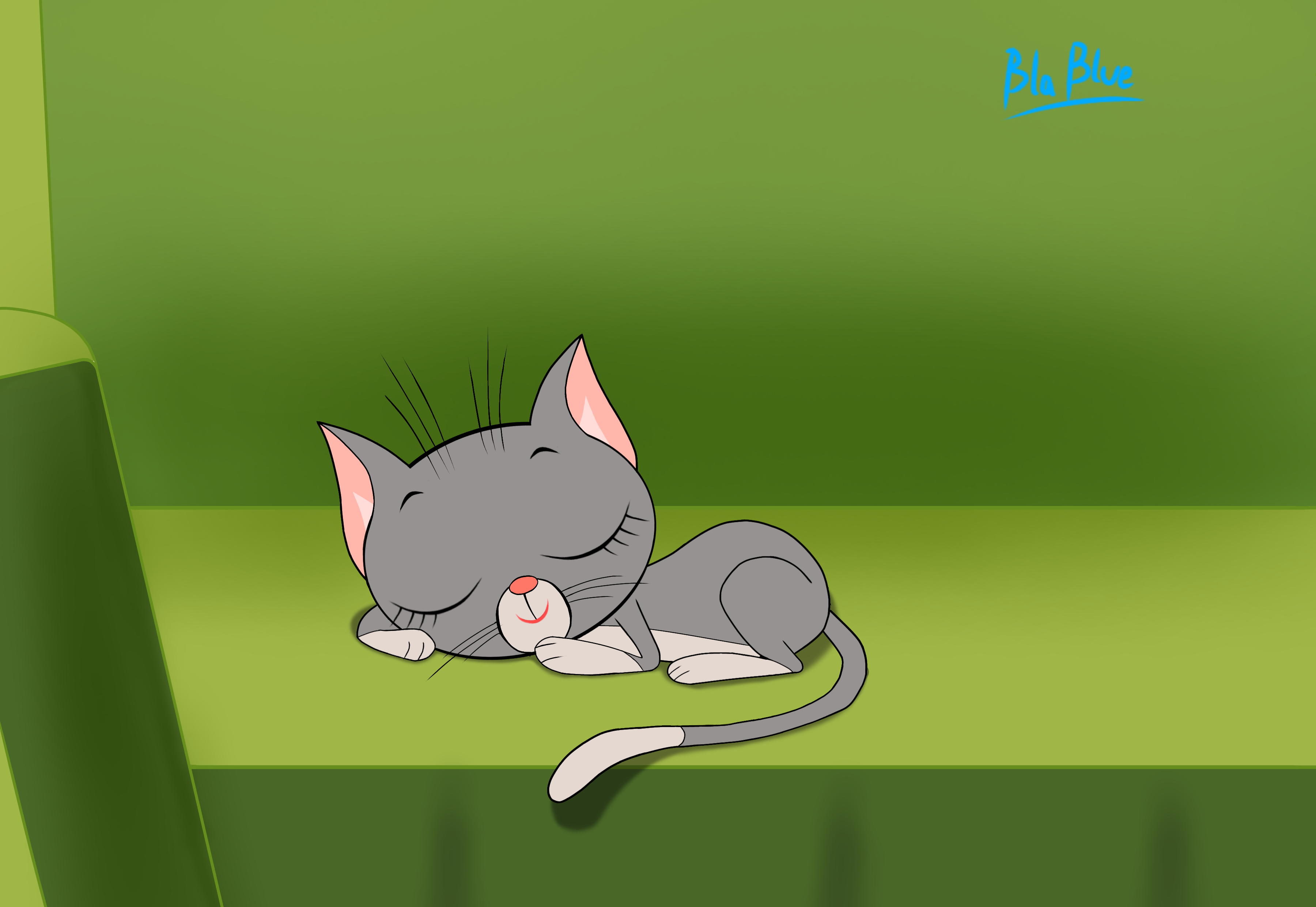 Sleepy Victoria - ibisPaint