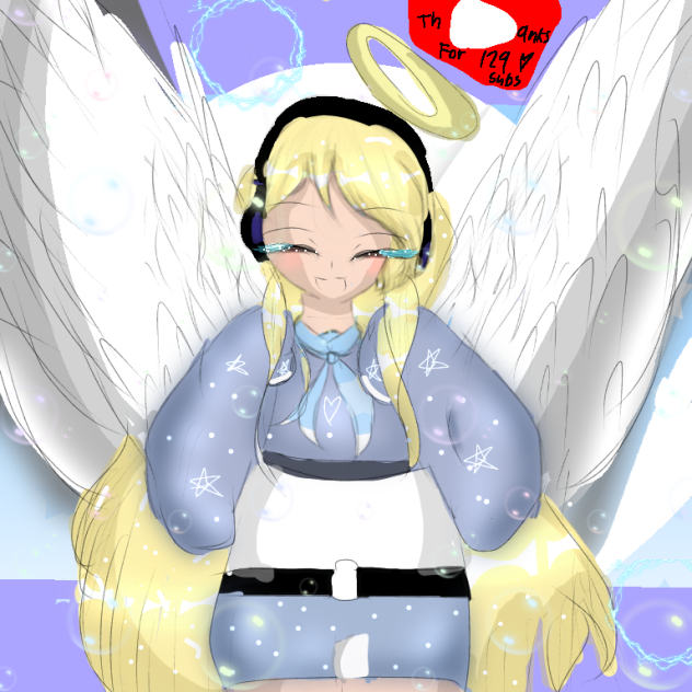 Fanart-Angel -FOR A YOUTUBER- - ibisPaint