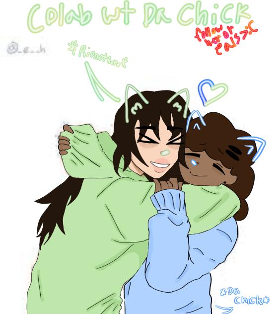 FIRST COLAB @Da Chick - ibisPaint