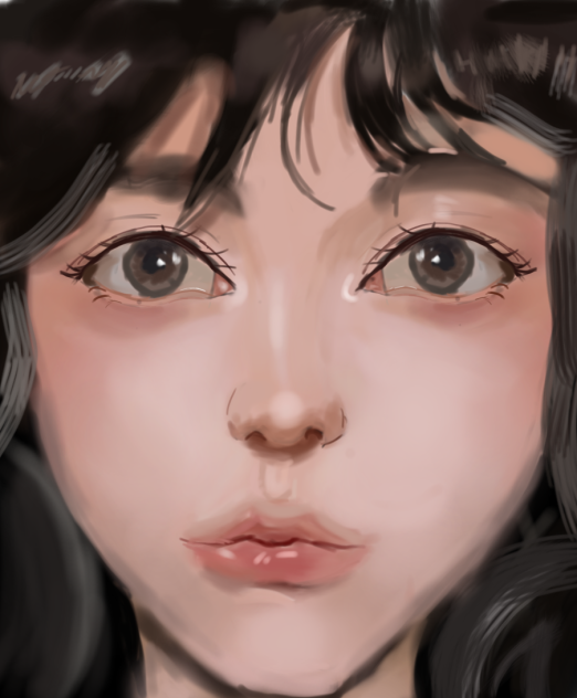 drawing portrait #2 - ibisPaint