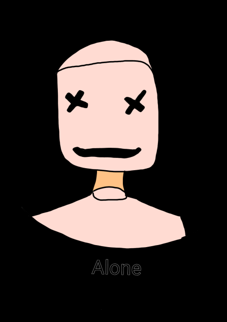 Marshmello alone - ibisPaint