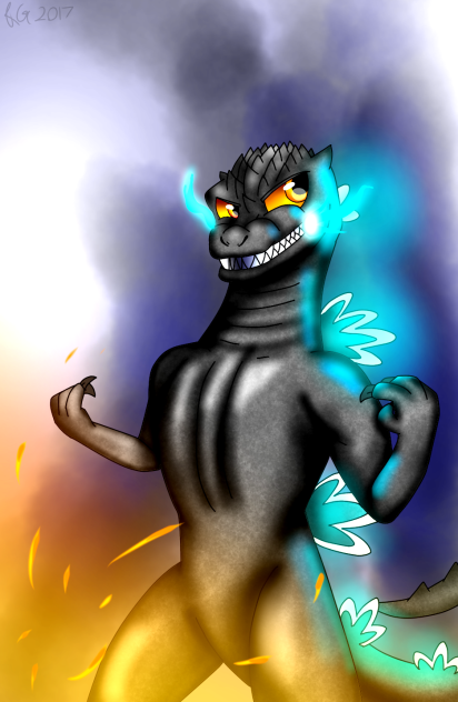Godzilla- SP - ibisPaint