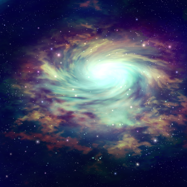 bright galaxy - ibisPaint