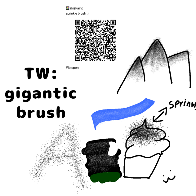 Sprinkle brush!!!!!! - ibisPaint
