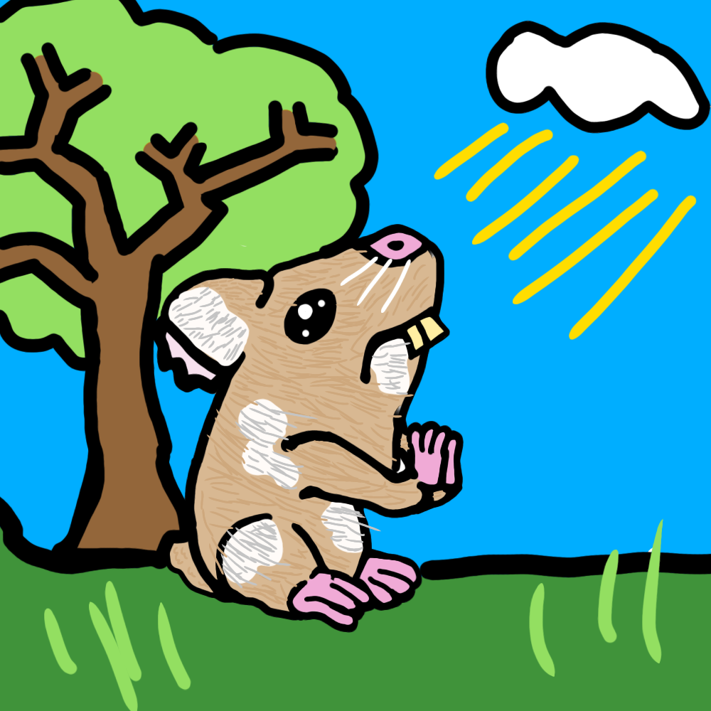 Religious Hamster - ibisPaint