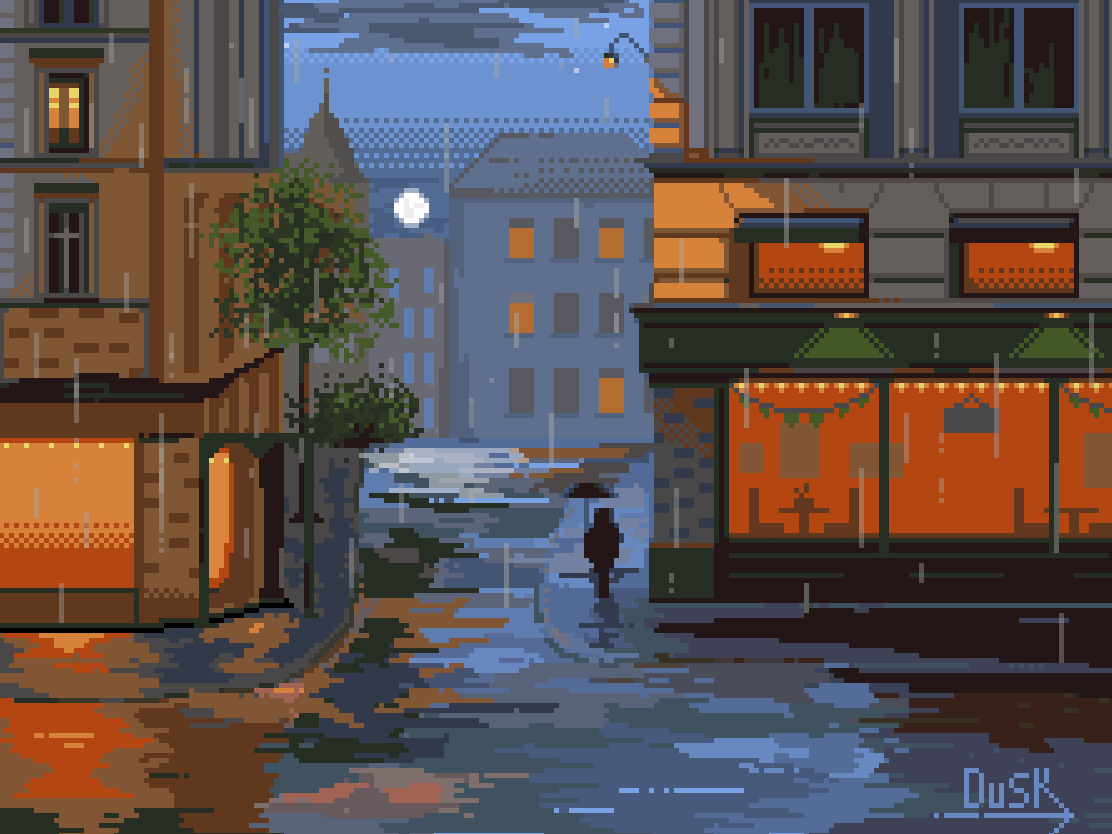 Pixel street - ibisPaint