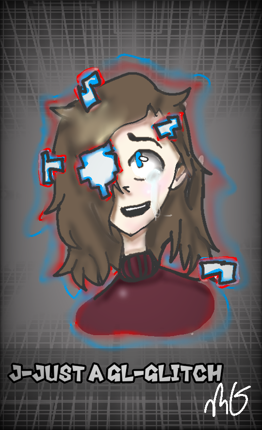 J-just a gl-glitch - ibisPaint