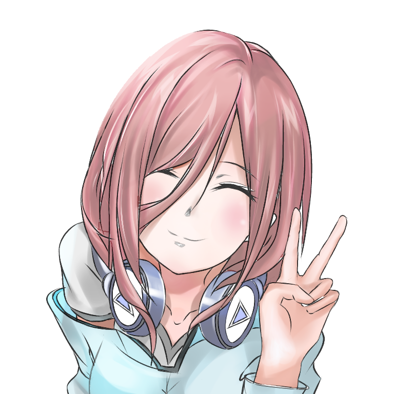 miku nakano drawing - ibisPaint