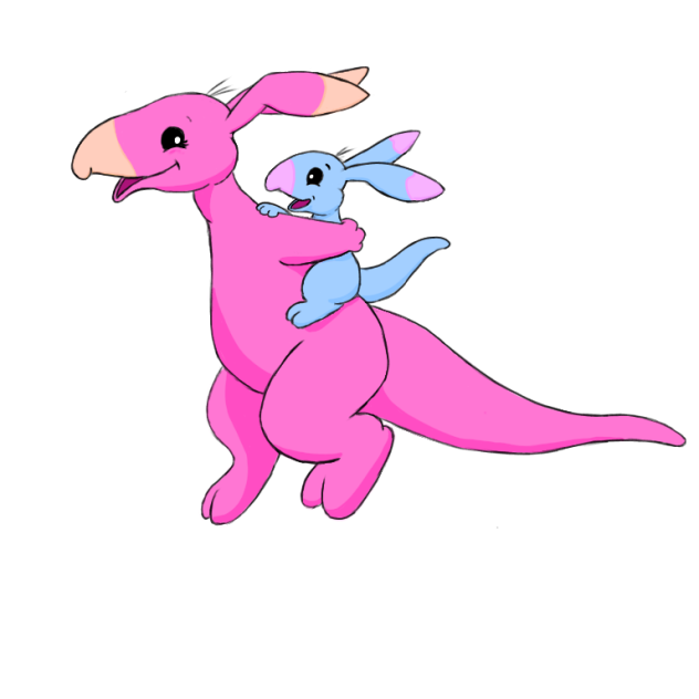 Mama too and baby roo - ibisPaint