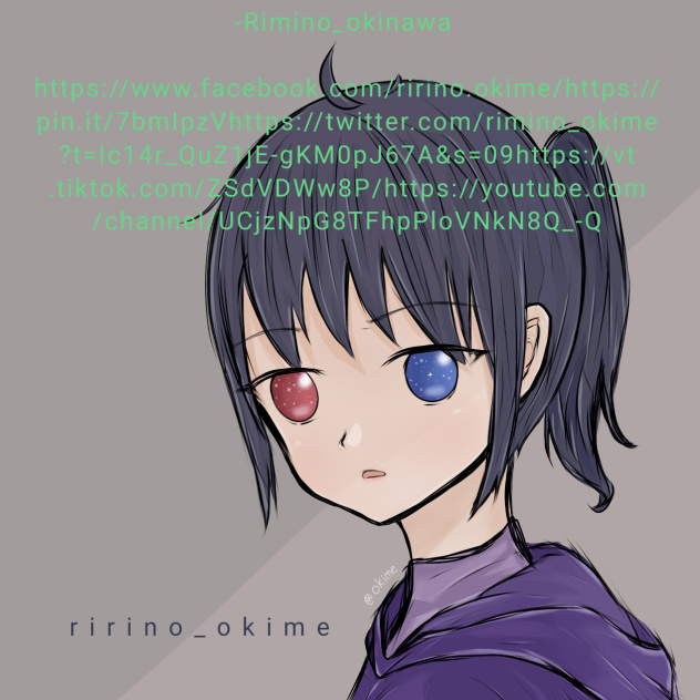 Oki-Chan Riri-Chan - ibisPaint